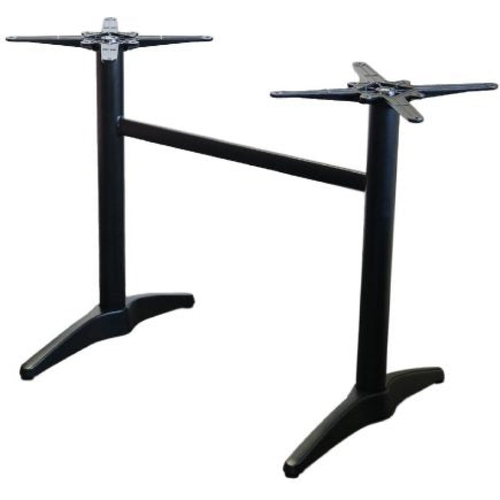 Shop Astoria Twin Black Table Base | Melbourne - Richmond Office Furniture
