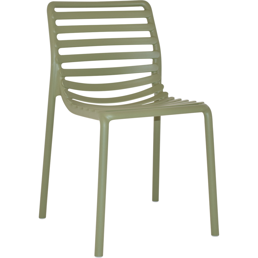 Doga Armless Chair – Stackable, UV Stabilized, Fast Delivery