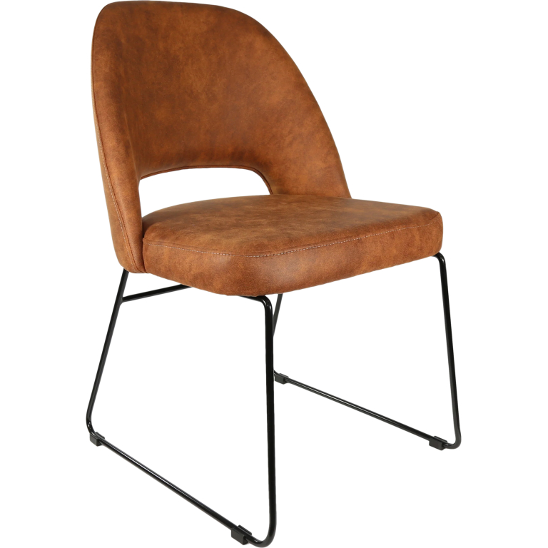Shop Semifreddo Chair with Black Sled Base - Richmond Office Furniture