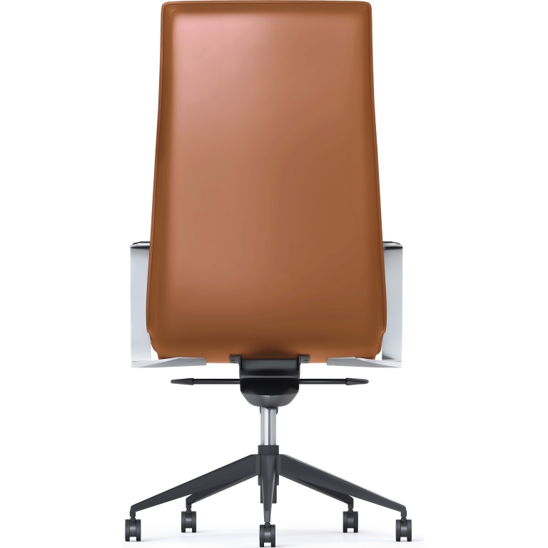 Shop Mirage High Back Executive Chair Tan Leather | Melbourne ...